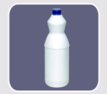 ENVASES PLÁSTICOS: Envase de cloro 1000mL